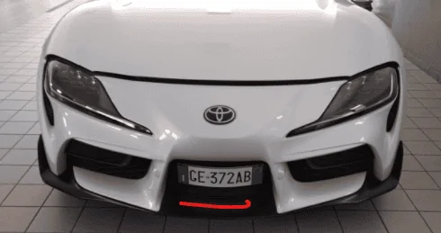Front Plate Problem, Help. | SupraMKV - 2020+ Toyota Supra Forum (A90 ...