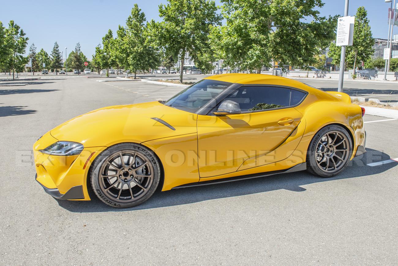2020-Up Toyota GR Supra Carbon Fiber A-Pillar Panel Cover | SupraMKV ...