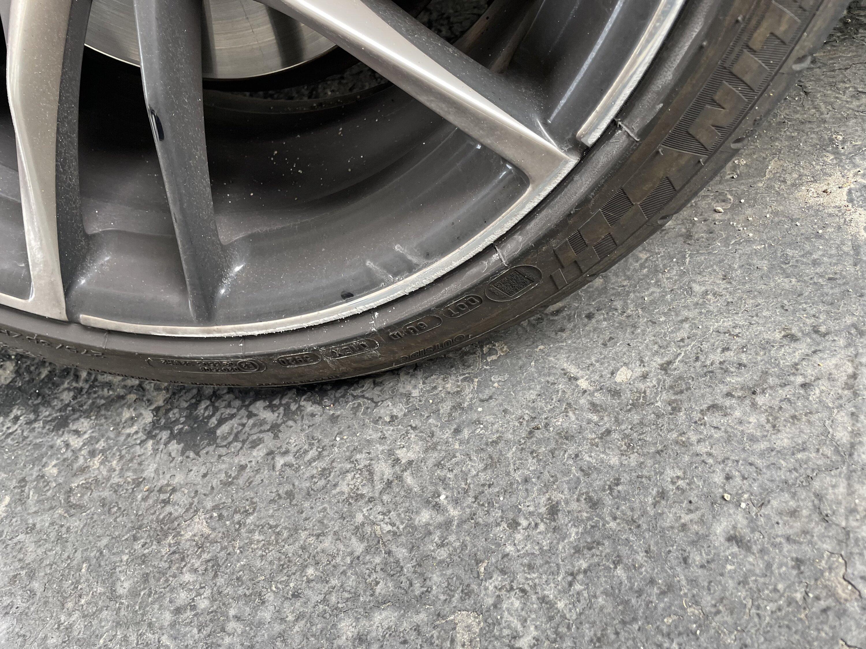 Got Curb Rash Of Driver Side Rims Anyone Selling Oem Rims Here