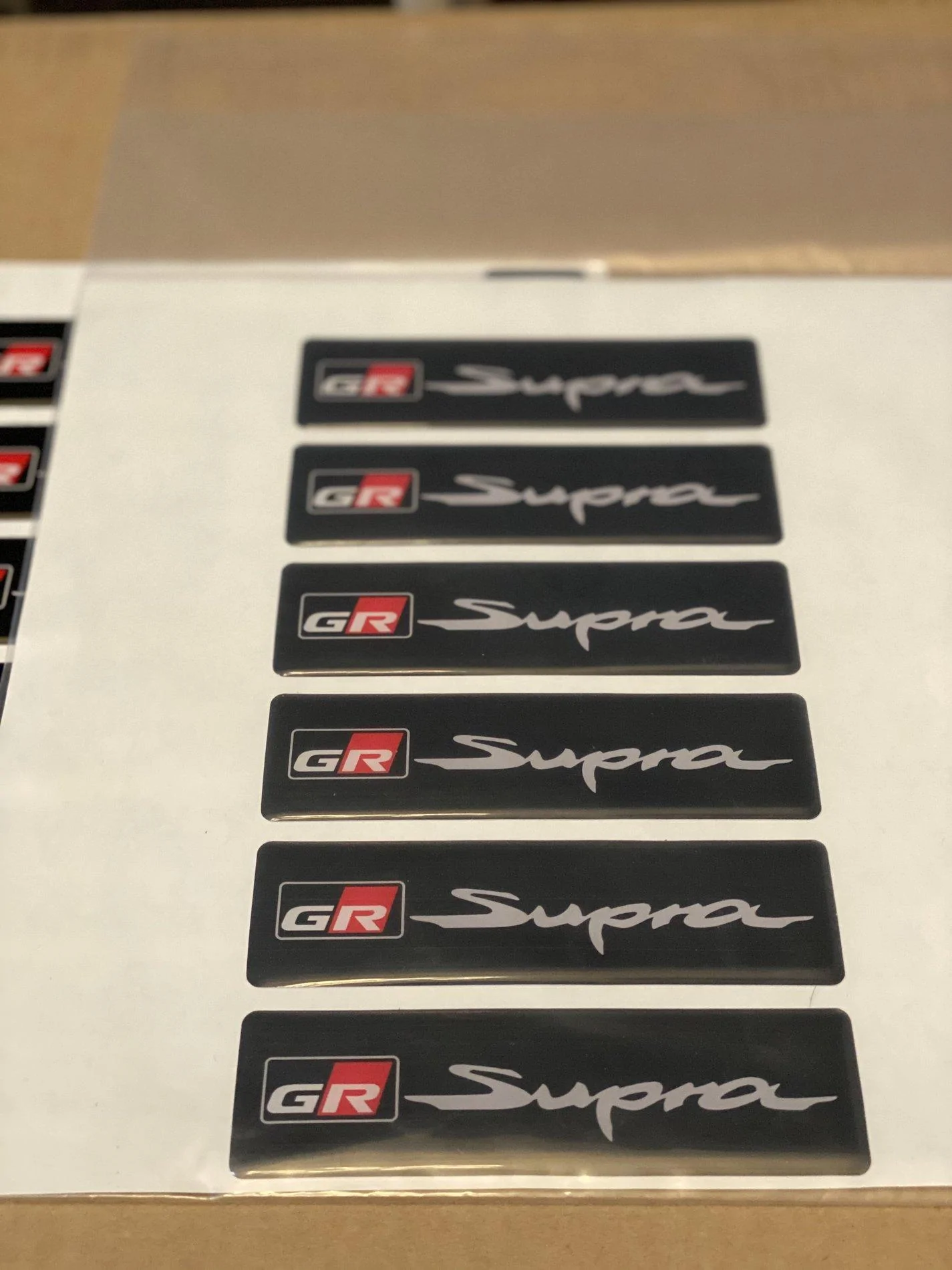 FS: GR Supra Decals for Weather Tech Mats | SupraMKV - 2020+ Toyota ...