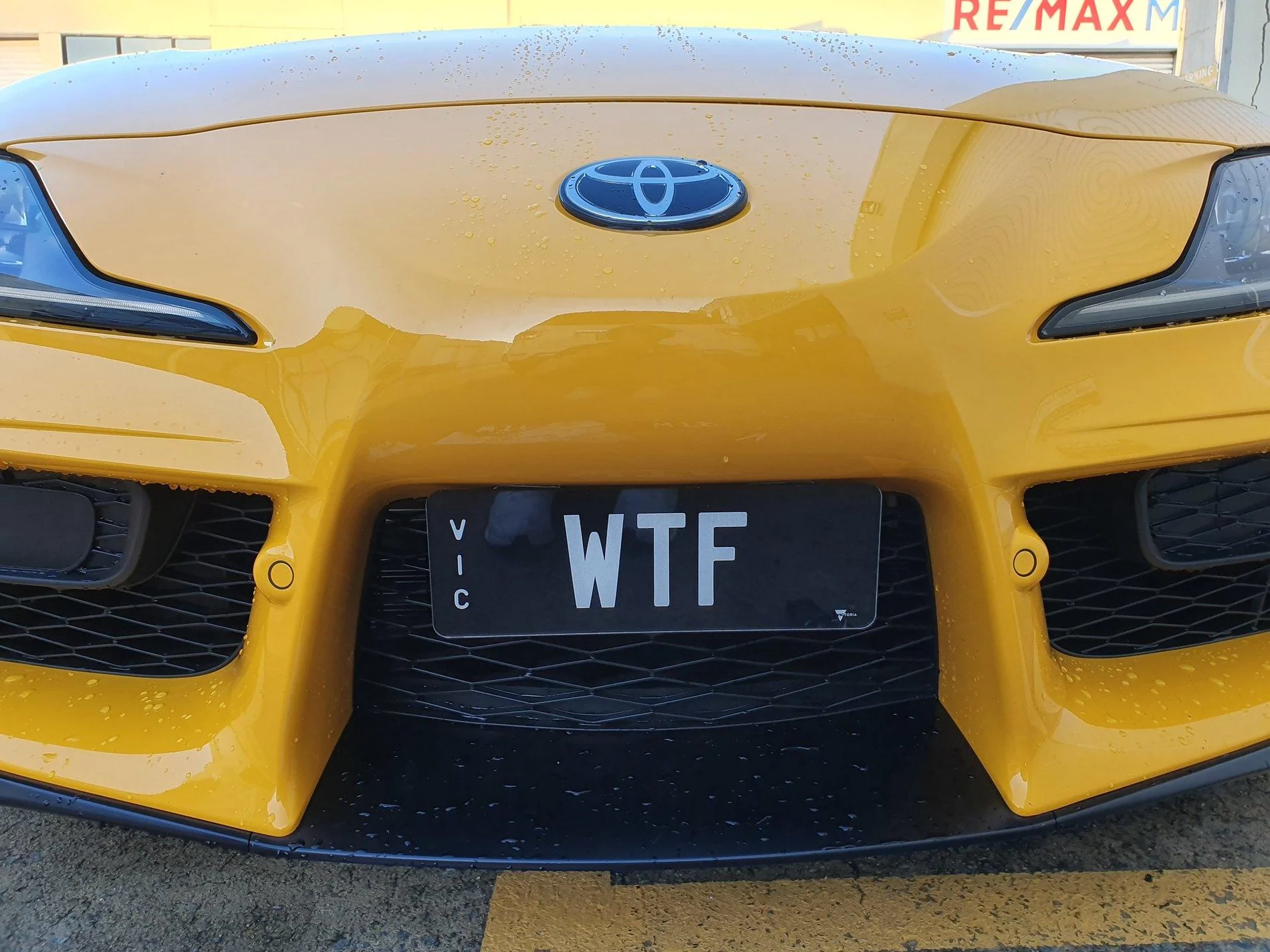 Front plate placement / Let's see those personalized License plates ...