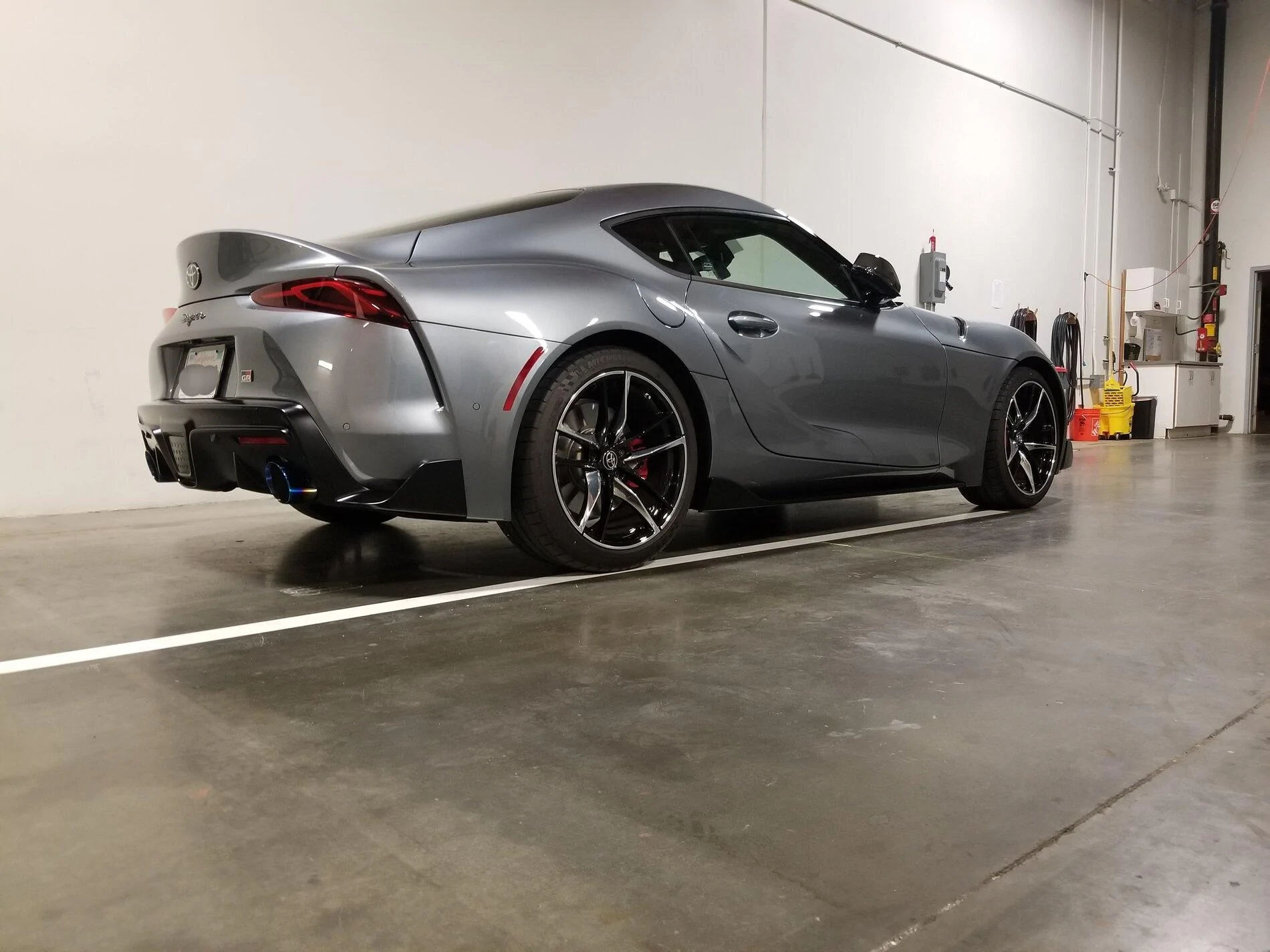 Tein S Tech lowering springs installed | SupraMKV - 2020+ Toyota Supra ...