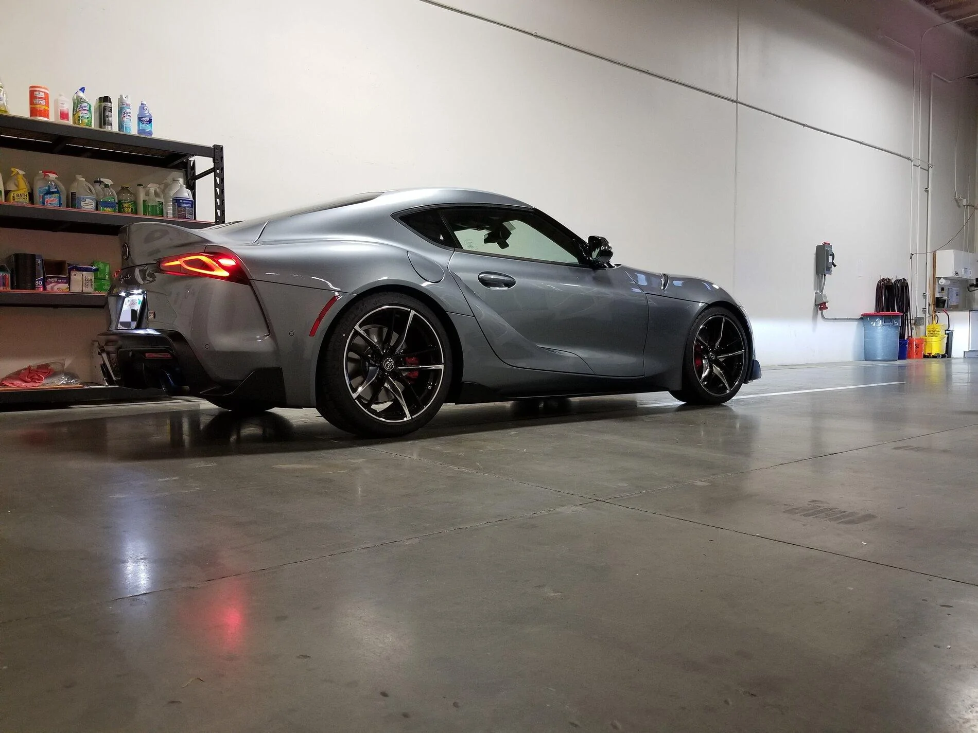 Tein S Tech lowering springs installed | SupraMKV - 2020+ Toyota Supra ...