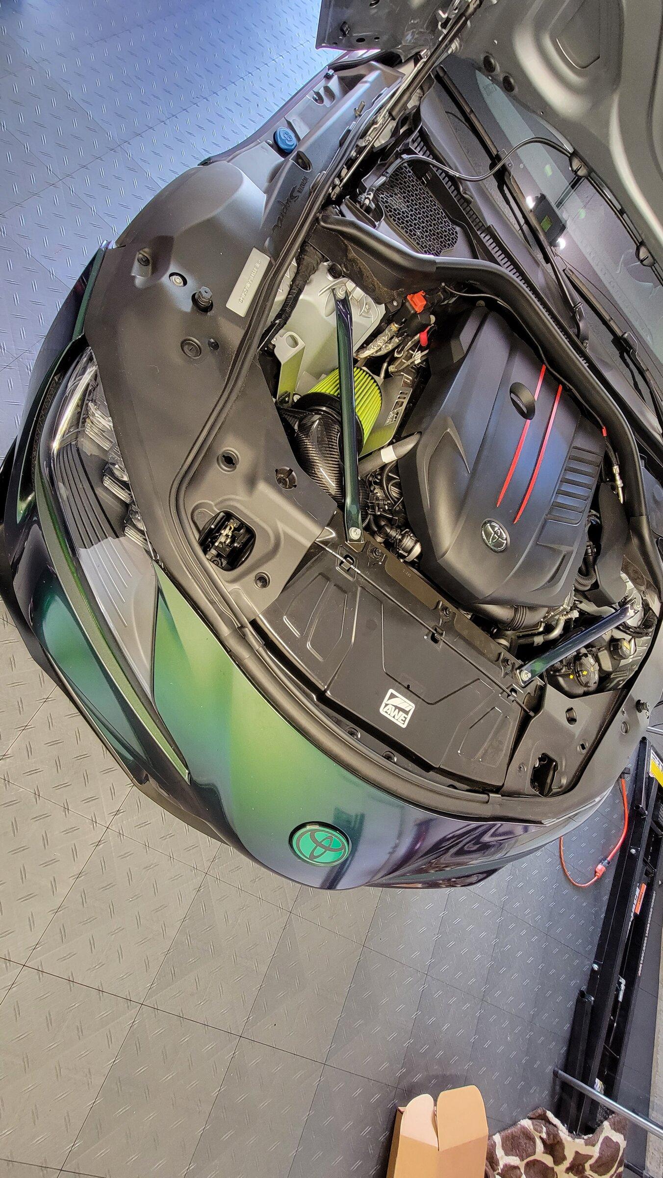Presenting the AWE S-FLO Carbon Intake for the 2020+ GR Supra 3.0L ...