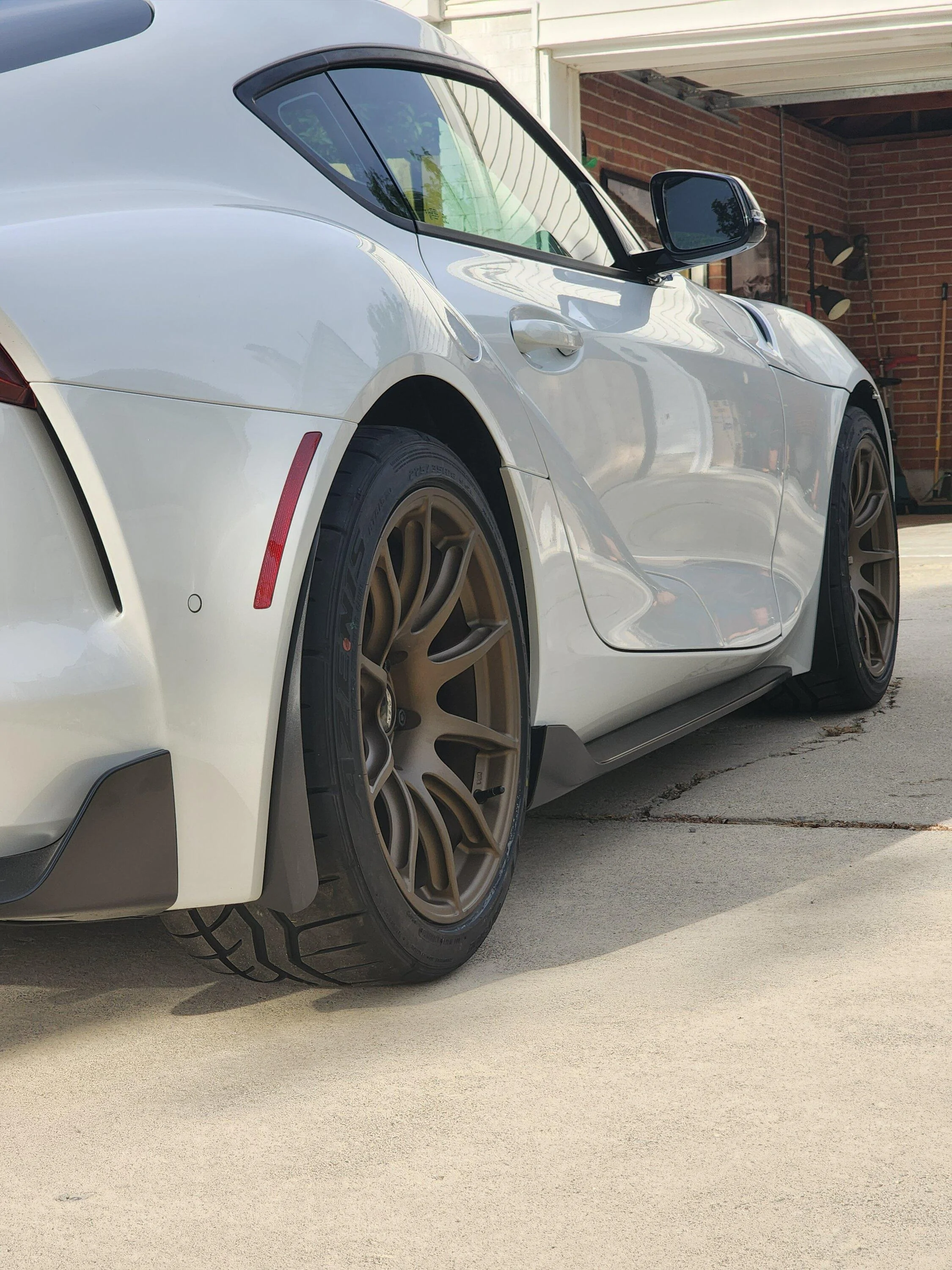 New square set of wheels & tires. Apex SM-10 - Falken Azenis RT615K ...