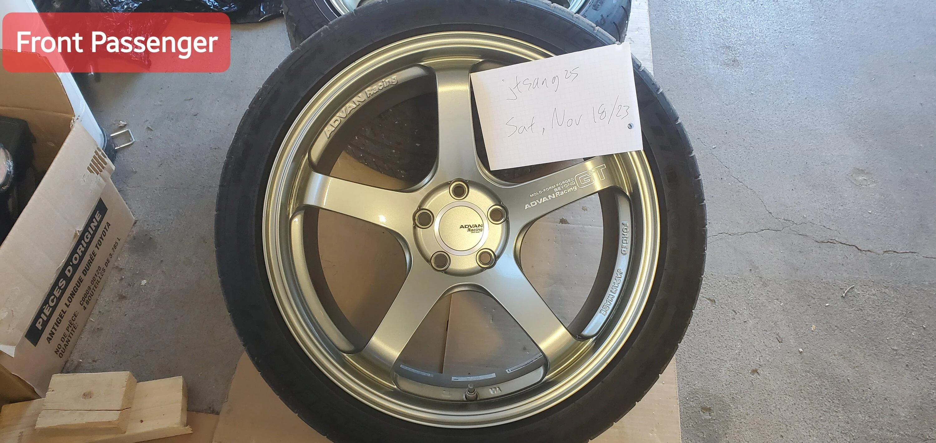 WTS: Advan GT Beyond Racing Sand Metallic | SupraMKV - 2020+ Toyota ...