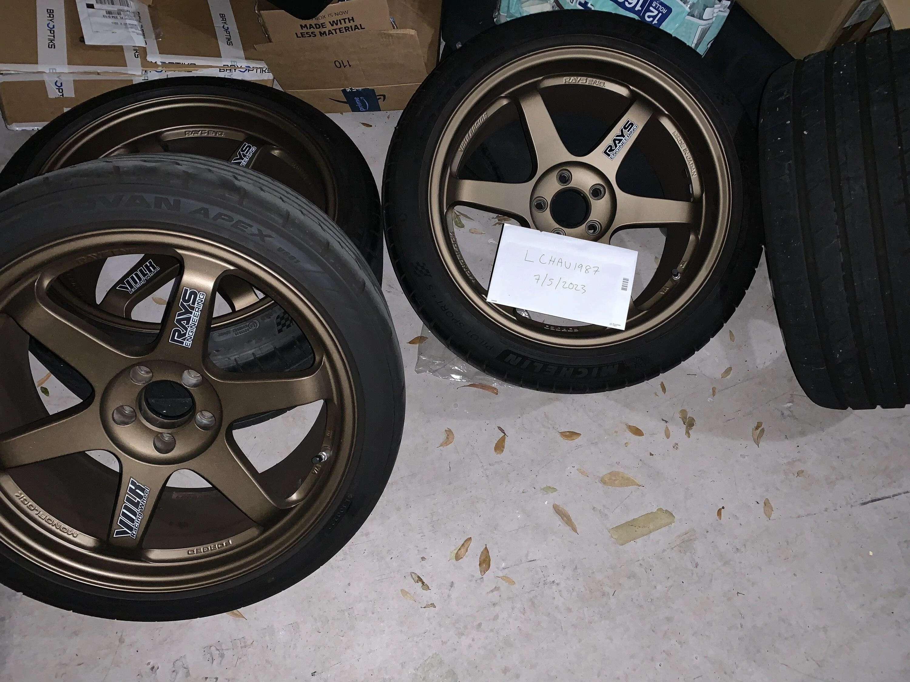 19” Volks TE37SL in bronze | SupraMKV - 2020+ Toyota Supra Forum (A90 ...