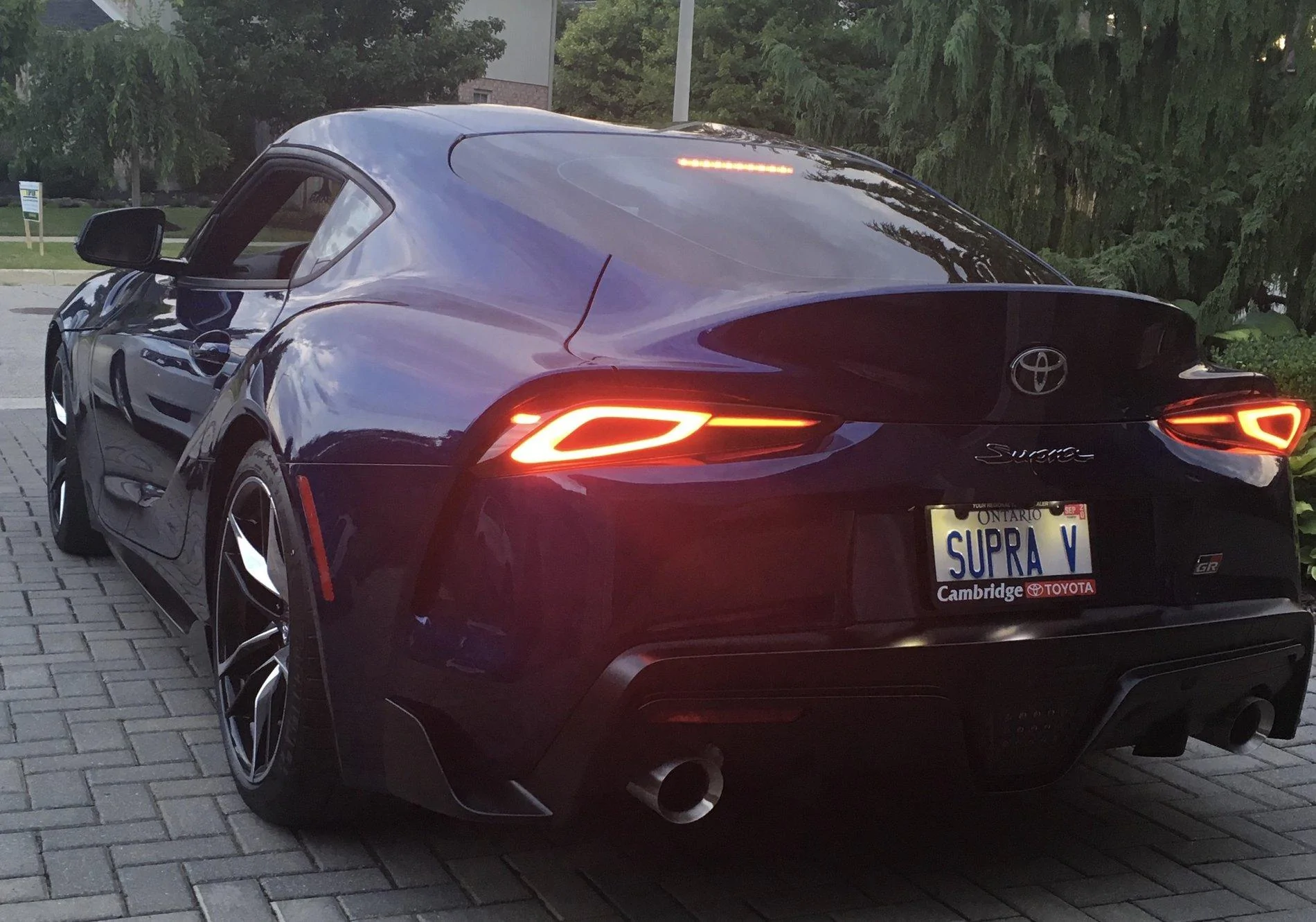 Front plate placement / Let's see those personalized License plates ...