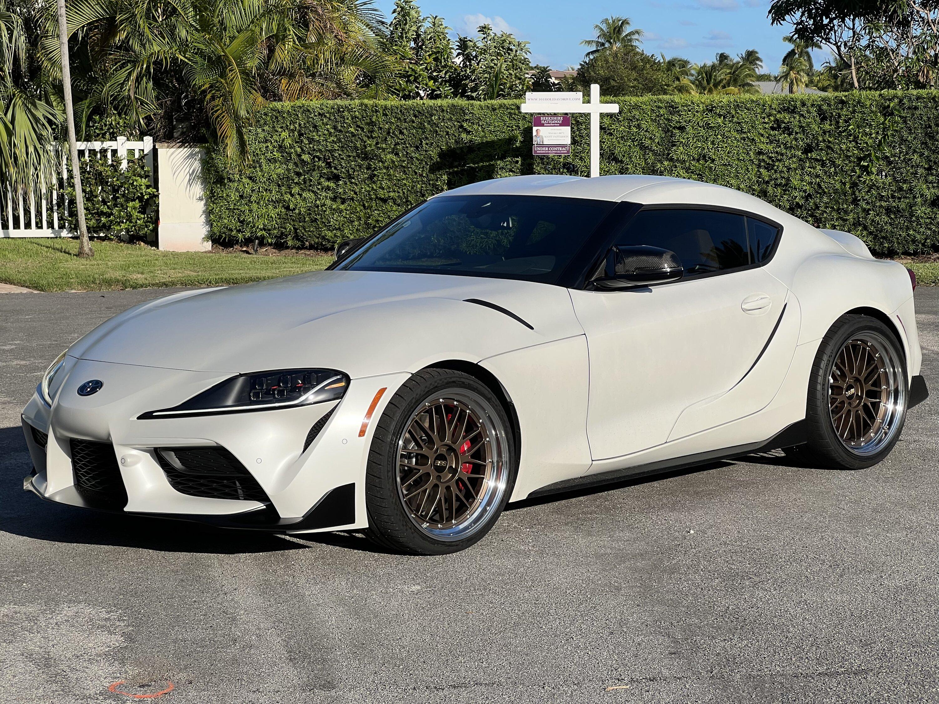 20” BBS LM’s polished lip bronze center | SupraMKV - 2020+ Toyota Supra ...