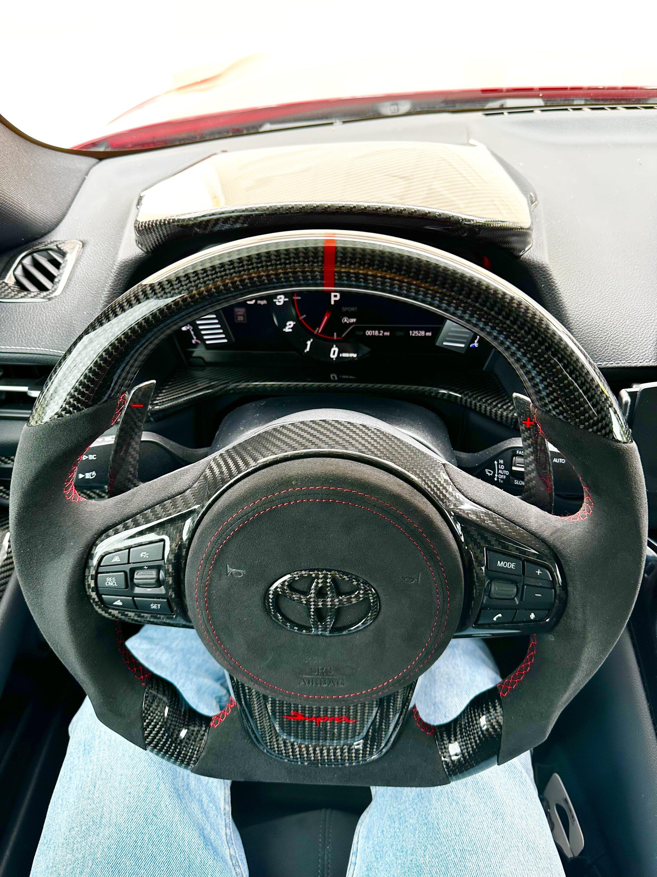 Steering Wheel upgrade | SupraMKV - 2020+ Toyota Supra Forum (A90 MKV ...