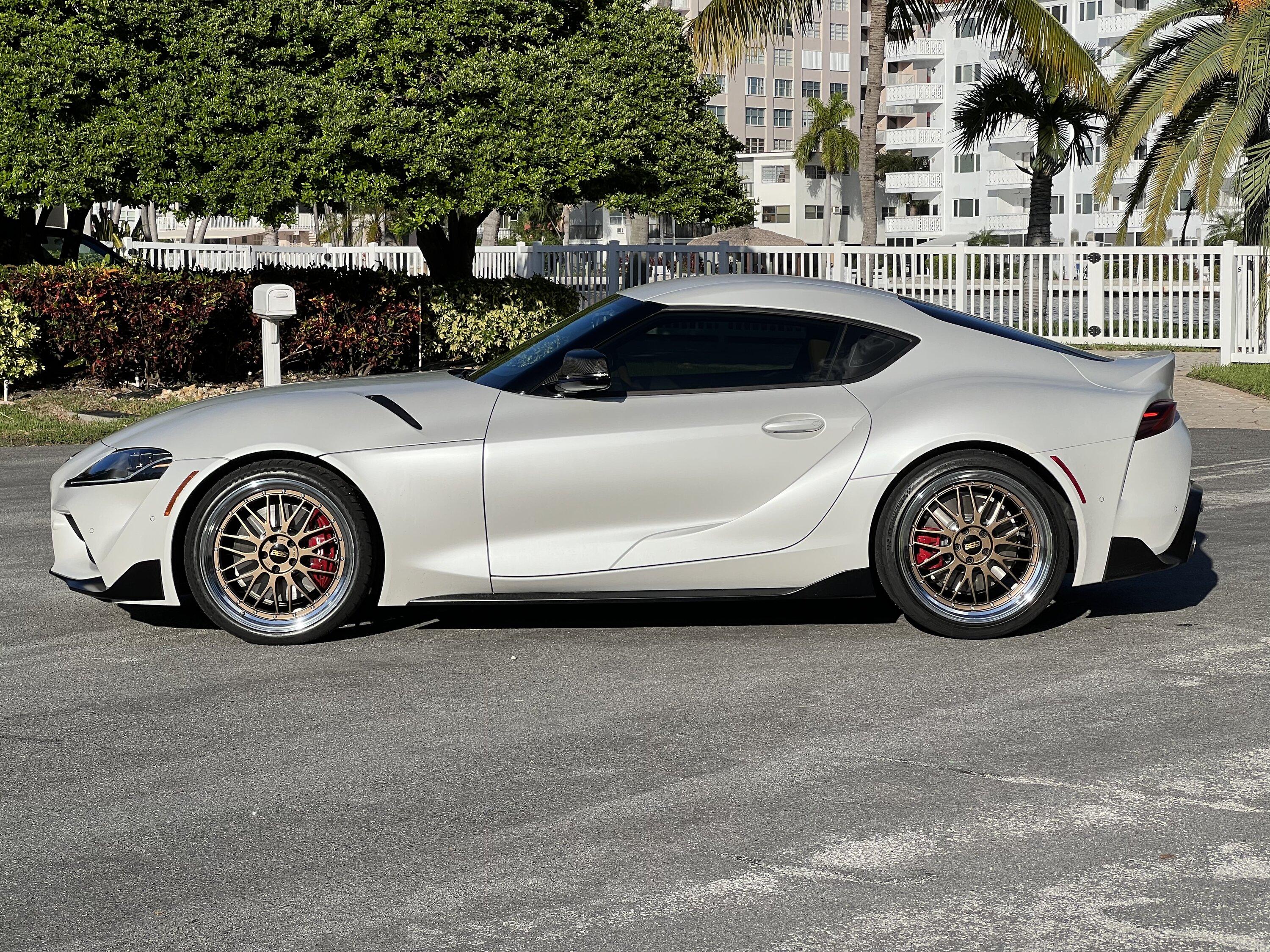 20” BBS LM’s polished lip bronze center | SupraMKV - 2020+ Toyota Supra ...