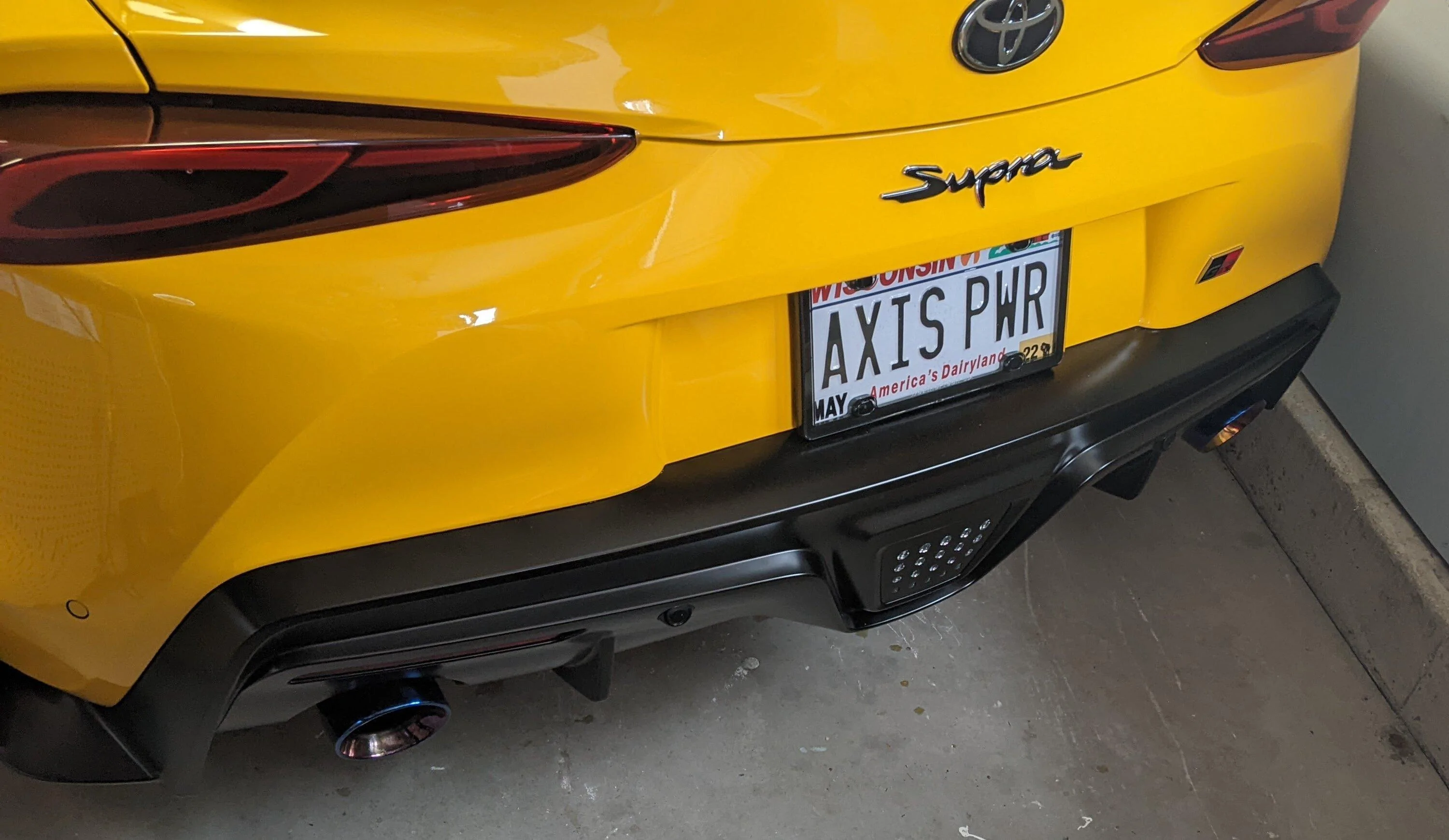 Personalized license plate | Page 3 | SupraMKV - 2020+ Toyota Supra ...