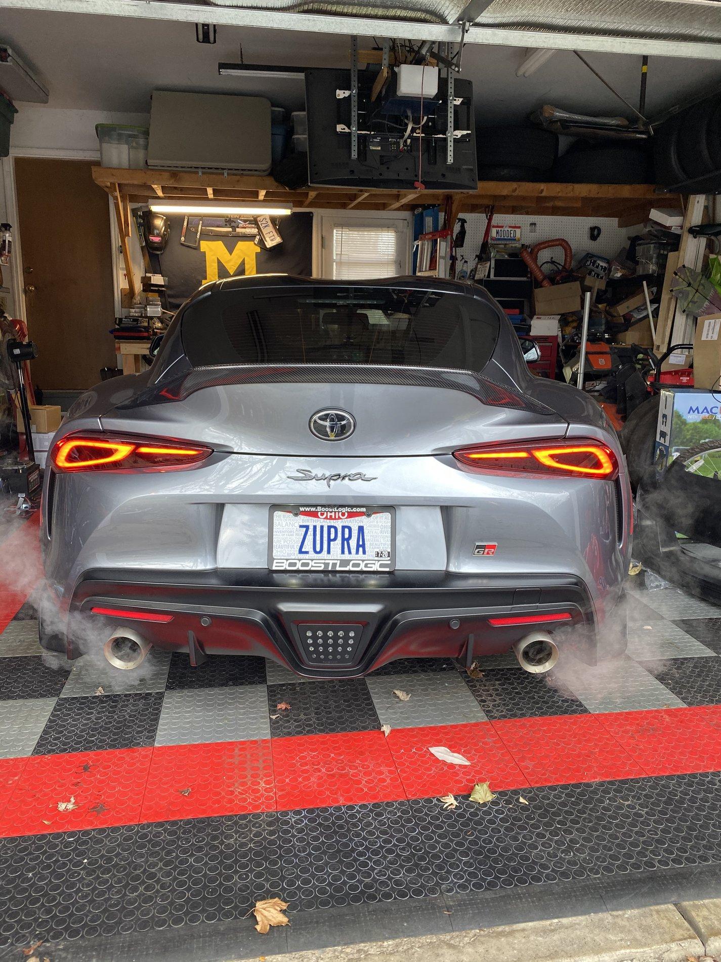 Front plate placement / Let's see those personalized License plates ...