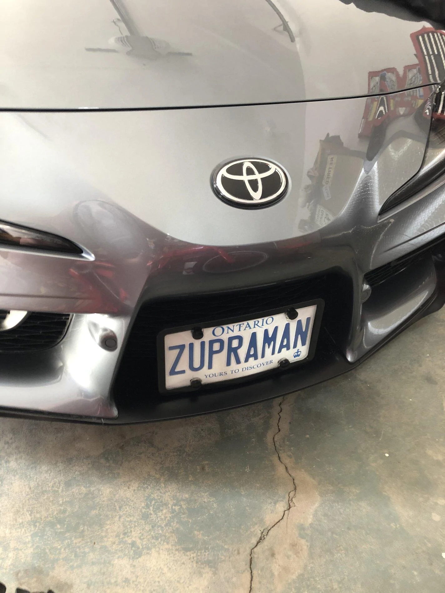 Front plate placement / Let's see those personalized License plates ...