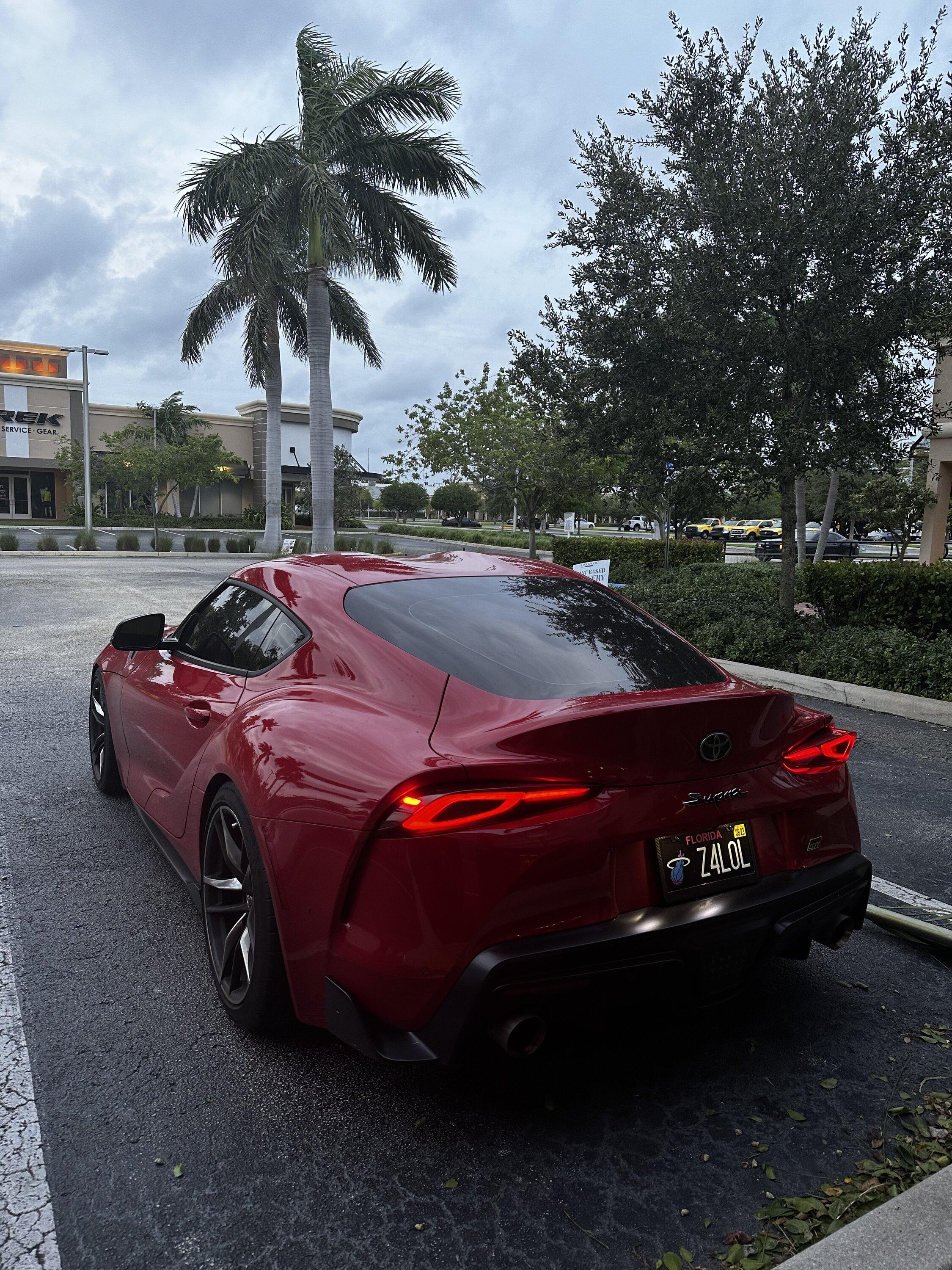 Personalized license plate | SupraMKV - 2020+ Toyota Supra Forum (A90 ...