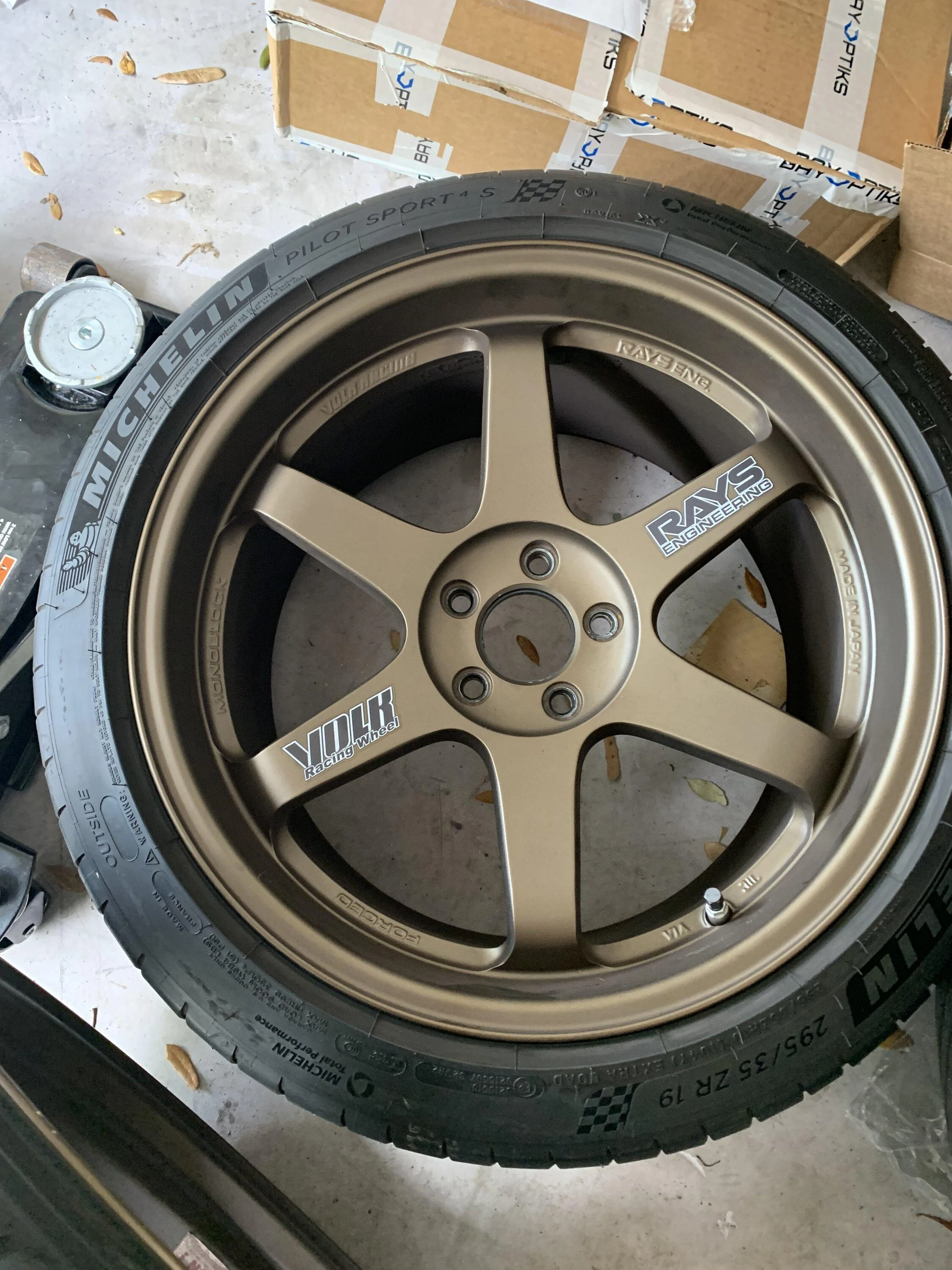 19” Volks TE37SL in bronze | SupraMKV - 2020+ Toyota Supra Forum (A90 ...