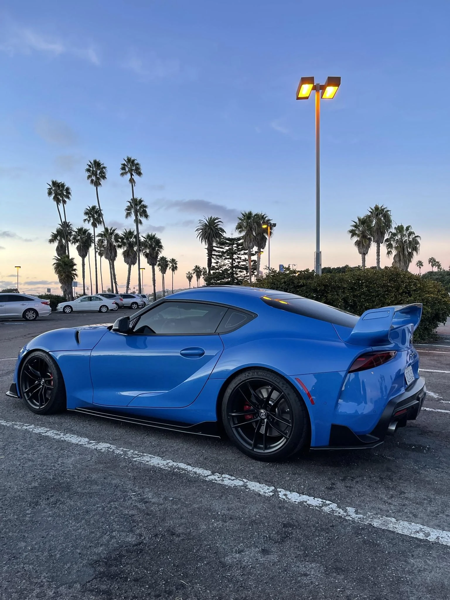 2021 A91 Edition Refraction Blue Supra For Sale 9K Miles SupraMKV
