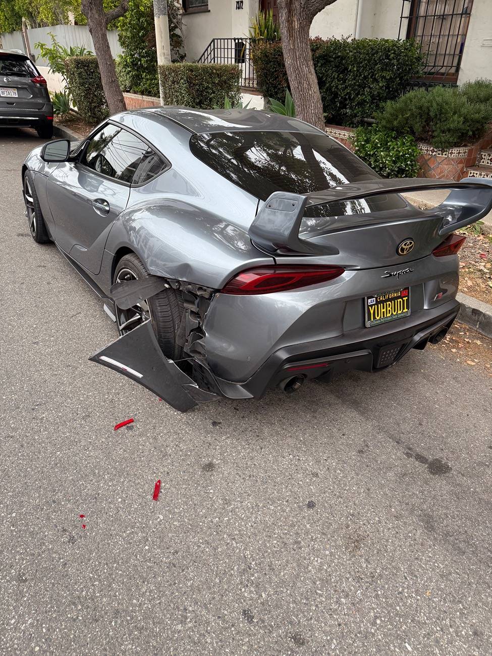Sad Day for the Supra. Hit and Run | SupraMKV - 2020+ Toyota Supra ...