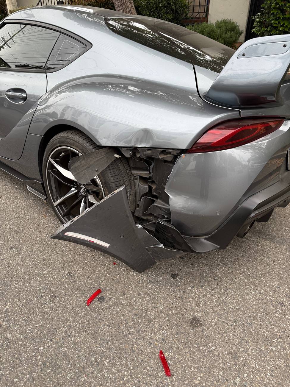Sad Day for the Supra. Hit and Run | SupraMKV - 2020+ Toyota Supra ...