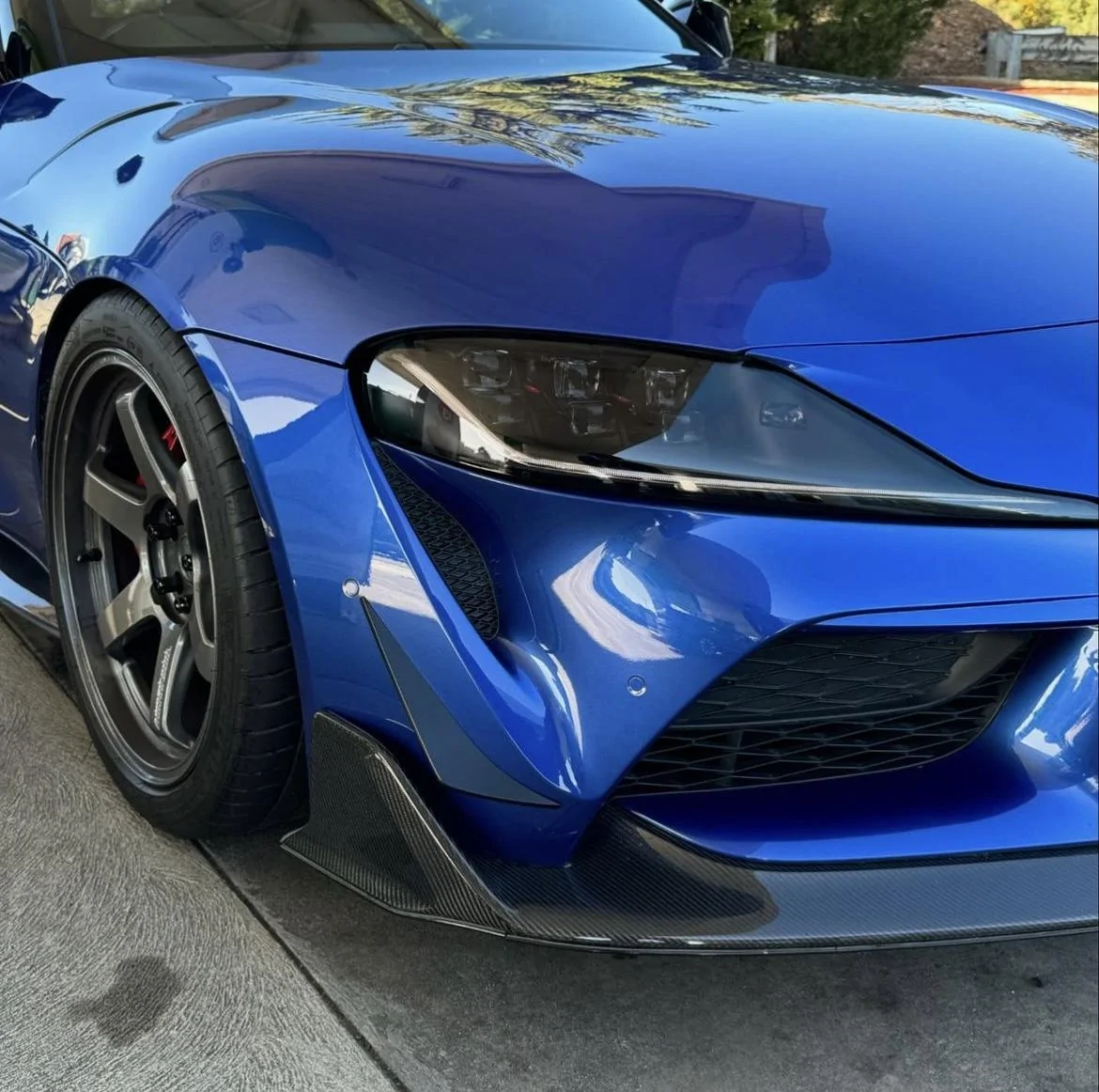 Supra Front Bumper Canards | SupraMKV - 2020+ Toyota Supra Forum (A90 ...