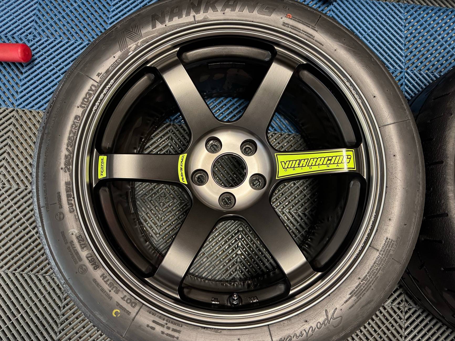 Volk Racing TE37 Saga SL M-Spec Wheels 18x10.5 / +34 / 5x112 with ...