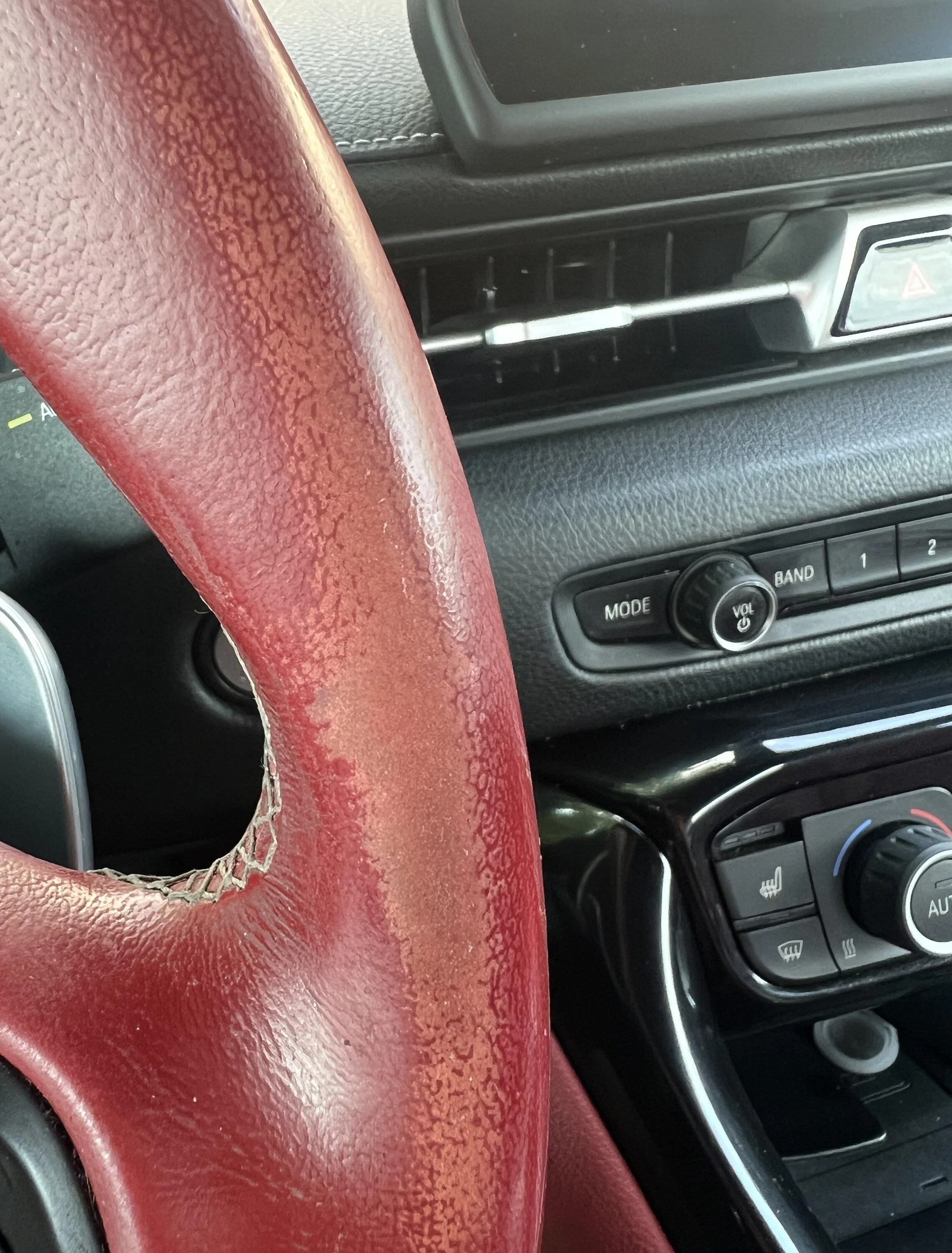 Red interior Bleeding, how do you combat this? | SupraMKV - 2020 ...
