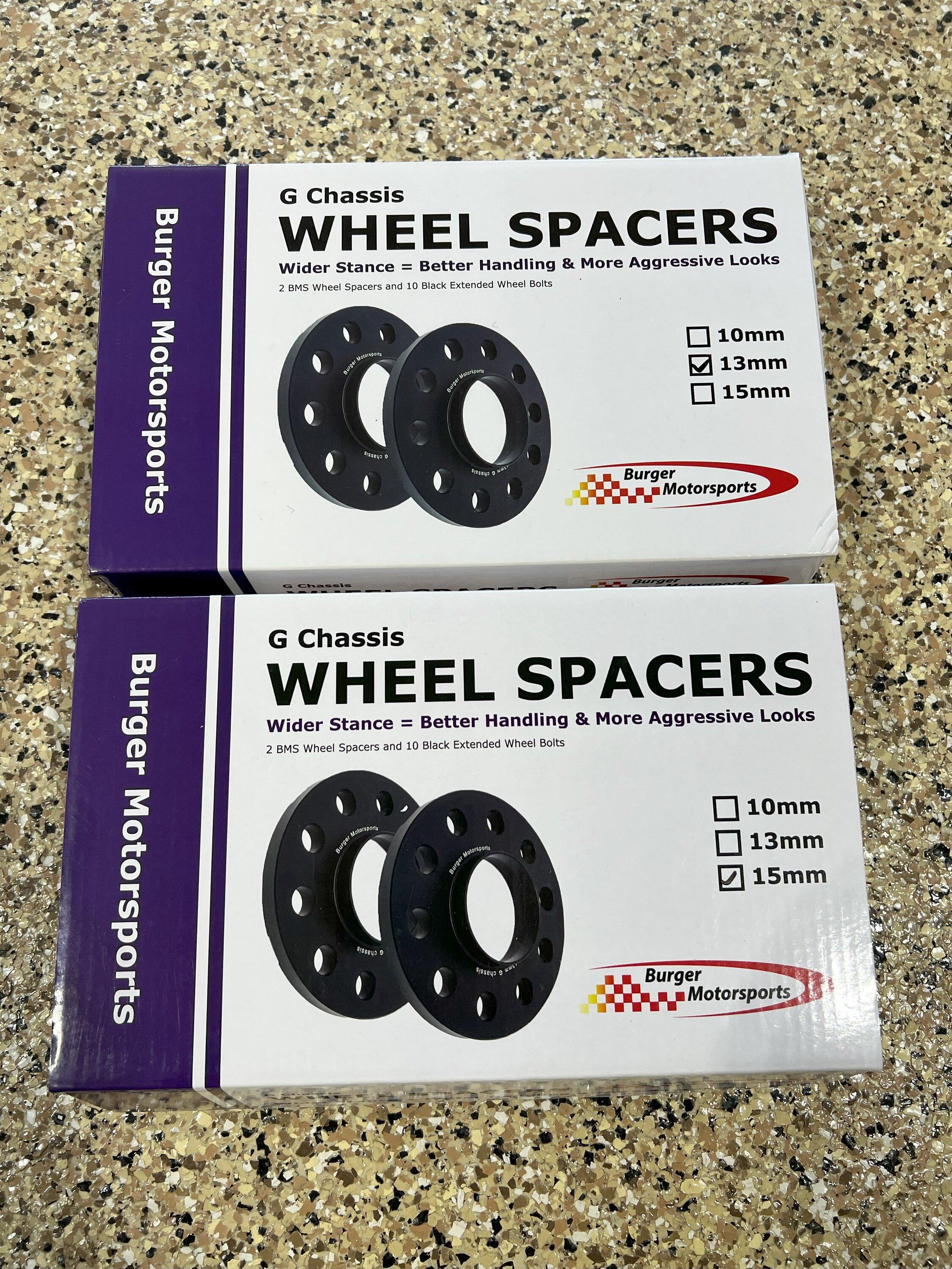 Burger Motorsports Front and Rear Wheel Spacers | SupraMKV - 2020 ...