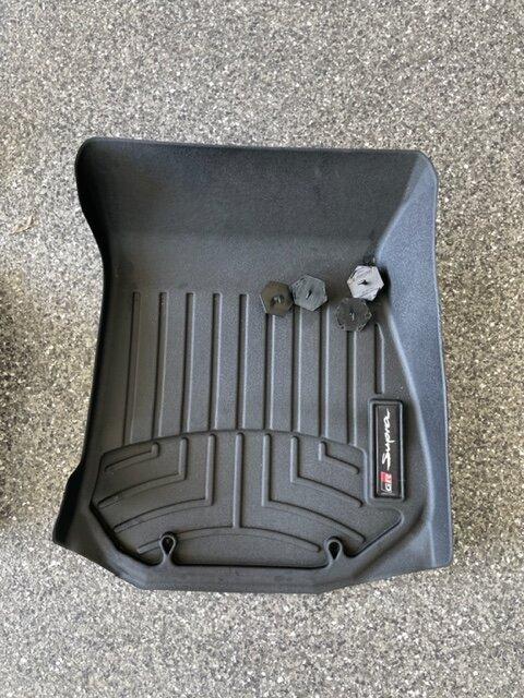 FS: Weather tech floor mats (fronts) with supra logo stickers ...