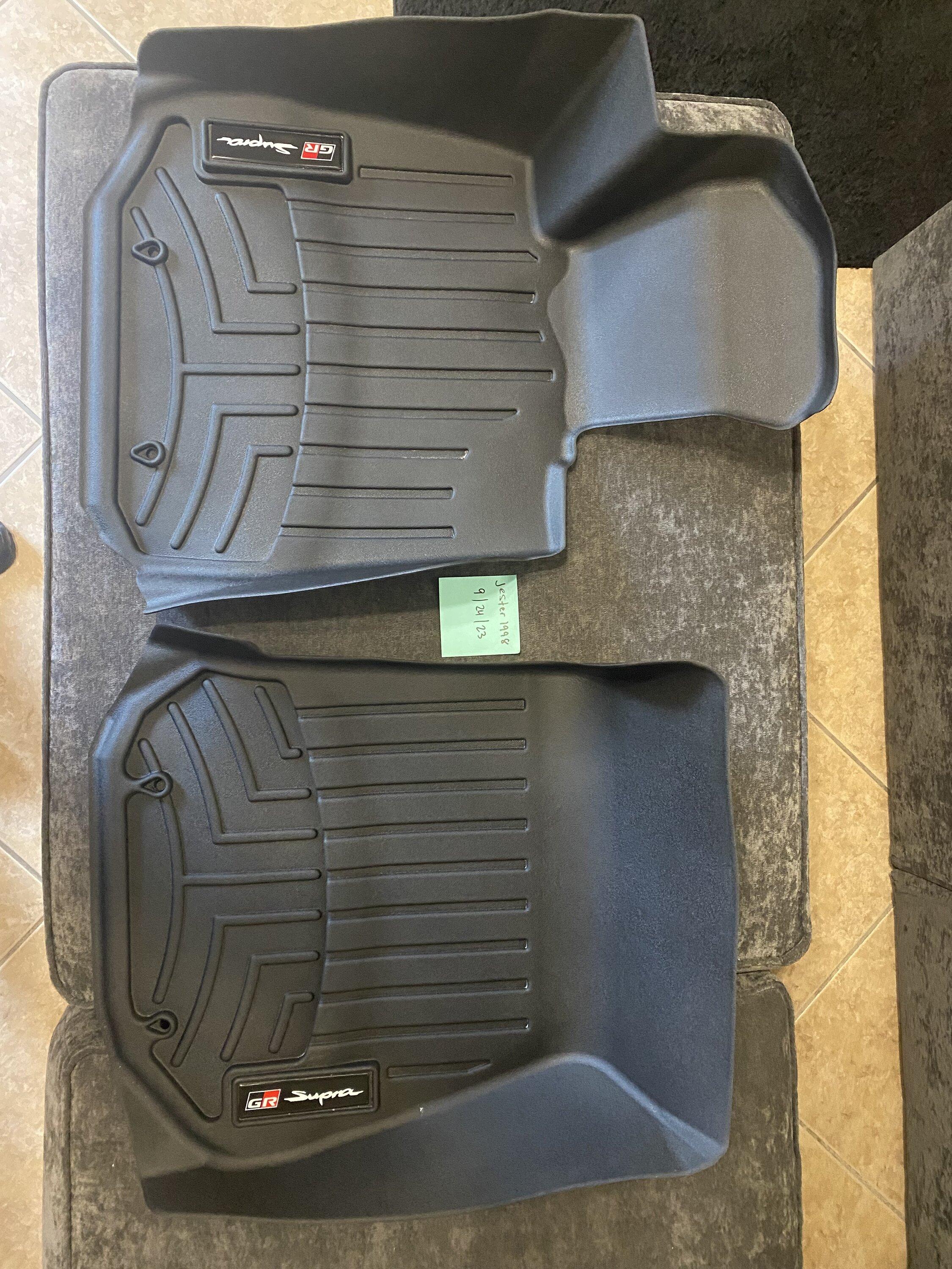 Weathertech and Oem Floor Mats | SupraMKV - 2020+ Toyota Supra Forum ...