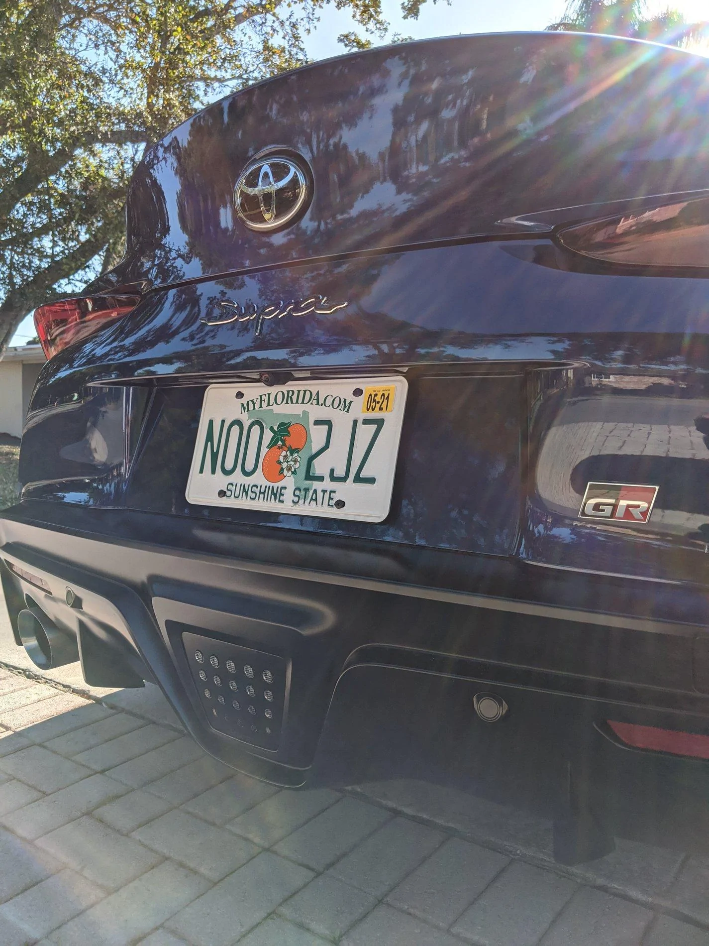 Front plate placement / Let's see those personalized License plates ...
