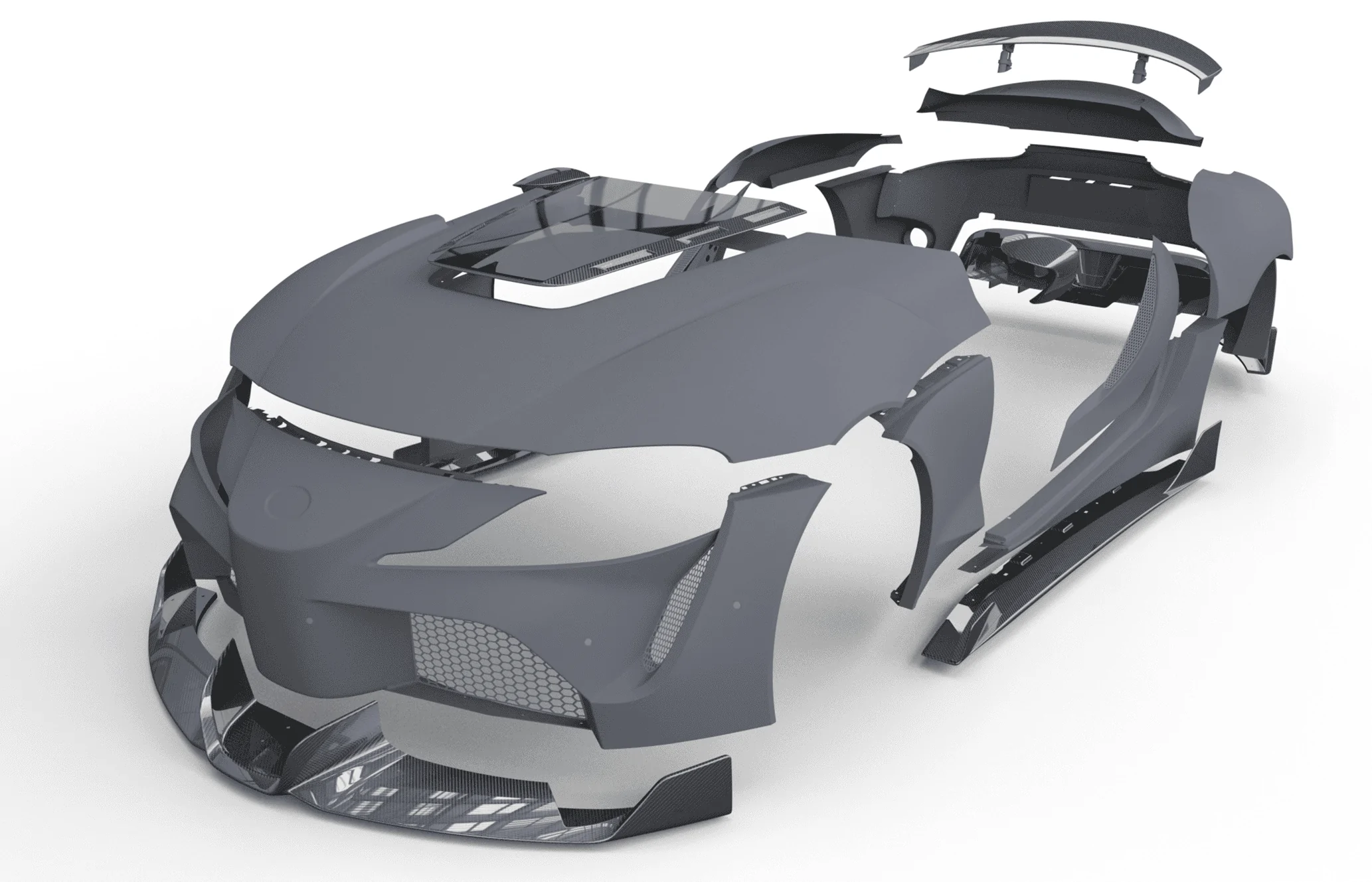 Duke Dynamics has a Widebody FT-1 Kit for your Supra | Page 6 ...