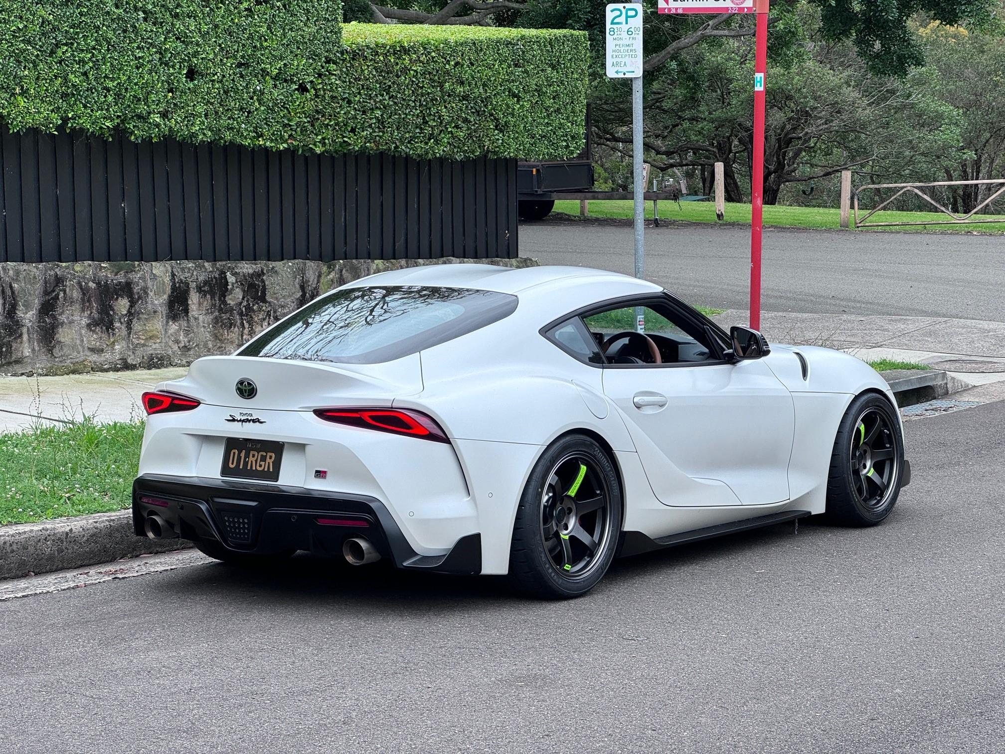 18'' TE37 SL Saga M-Spec on 2023 Supra (Burnout White) | SupraMKV ...