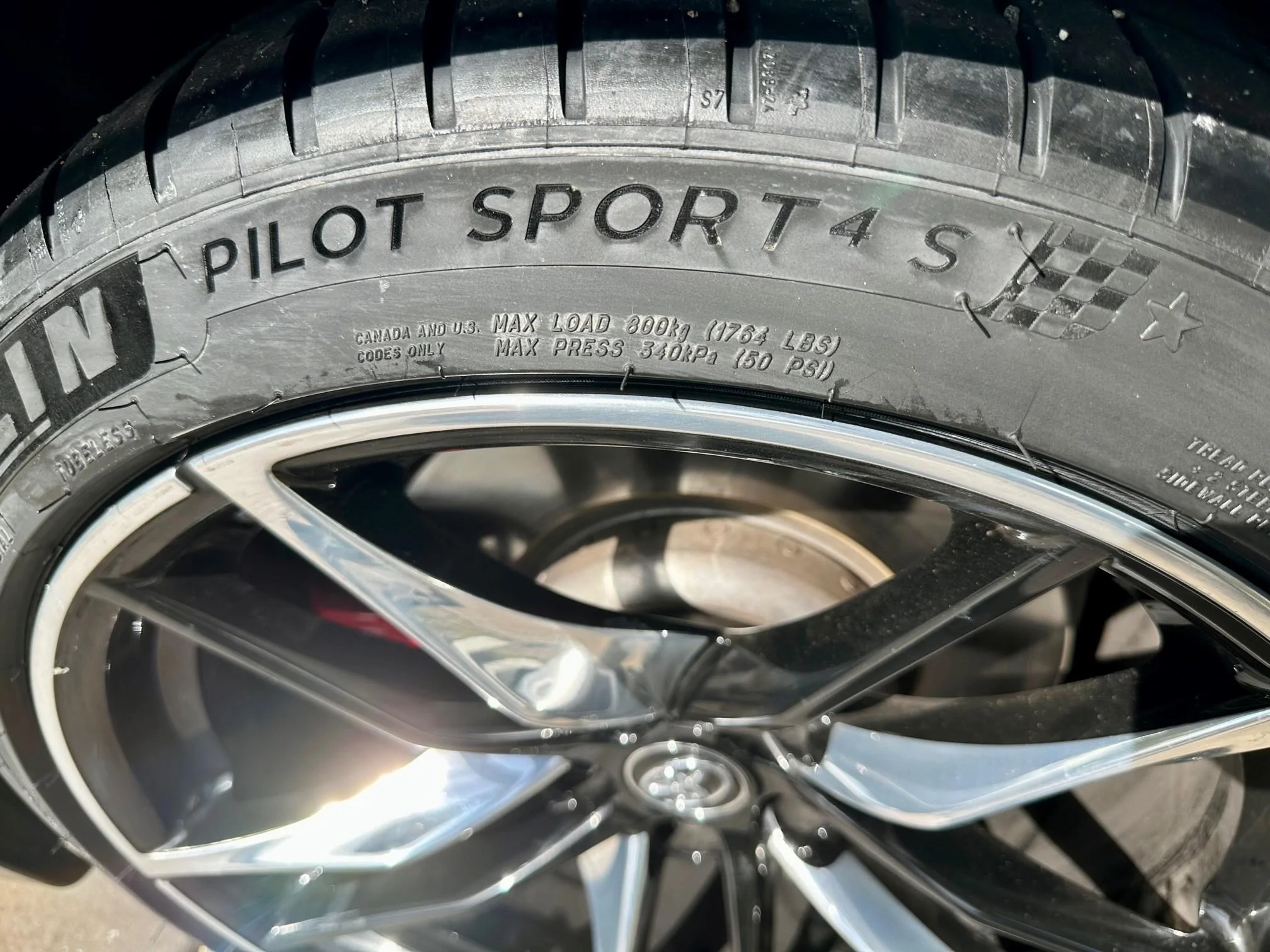 2 Almost new ~1000 miles, 275/35 19" Pilot Sport 4s Star BMW - San ...