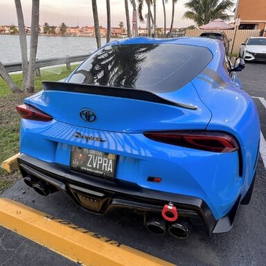 A91 Refraction Blue color wrap | SupraMKV - 2020+ Toyota Supra Forum ...