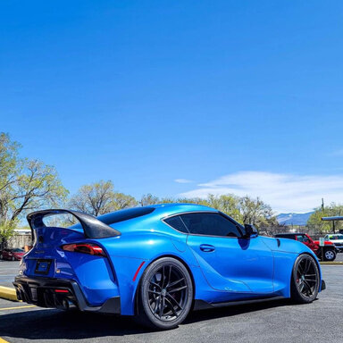 Custom top mount tubular manifold | SupraMKV - 2020+ Toyota Supra Forum ...