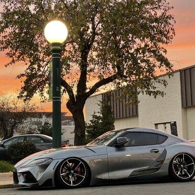 Calling all bagged Supra's! Let see them wheel setup/fitment ...